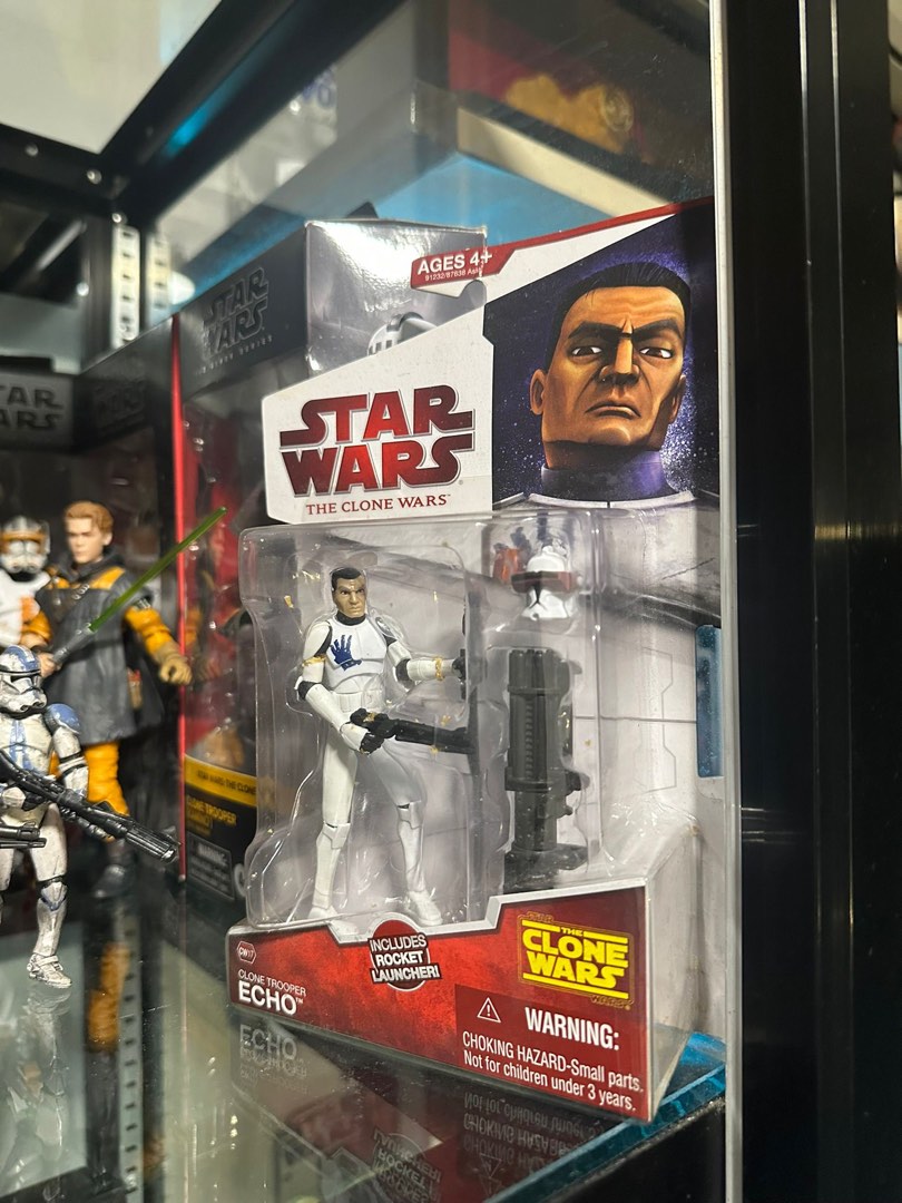 Clone Wars Echo Clone Trooper, Hobbies & Toys, Toys & Games on Carousell