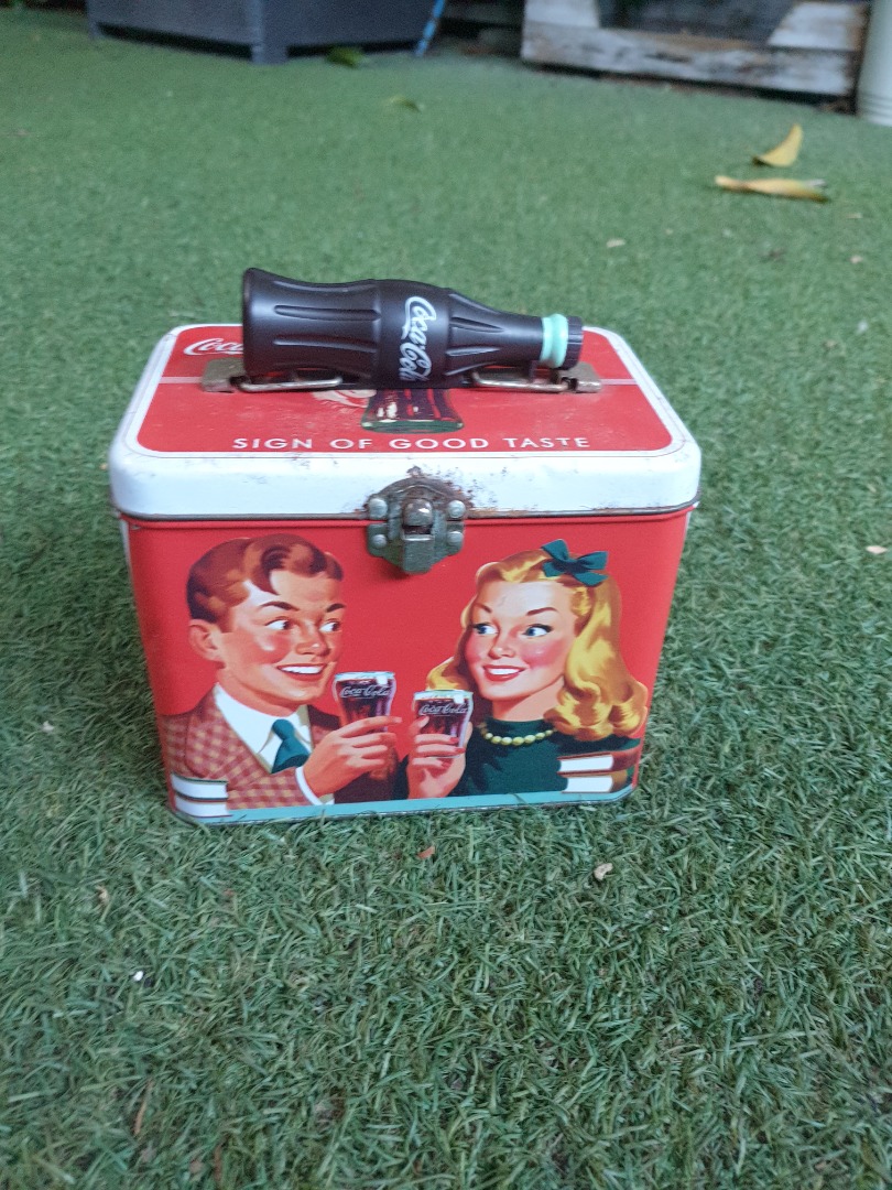 COCA COLA LUNCH BOX VINTAGE STYLE LIMITED EDITION, Hobbies & Toys ...