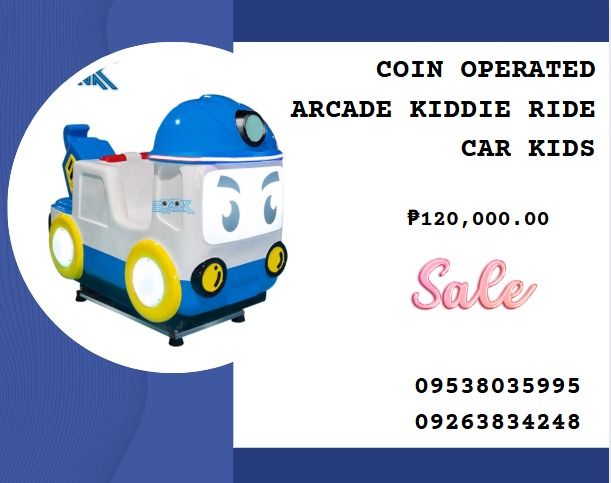 Coin Operated Arcade Kiddie Ride Car Kids, Everything Else, Others on ...