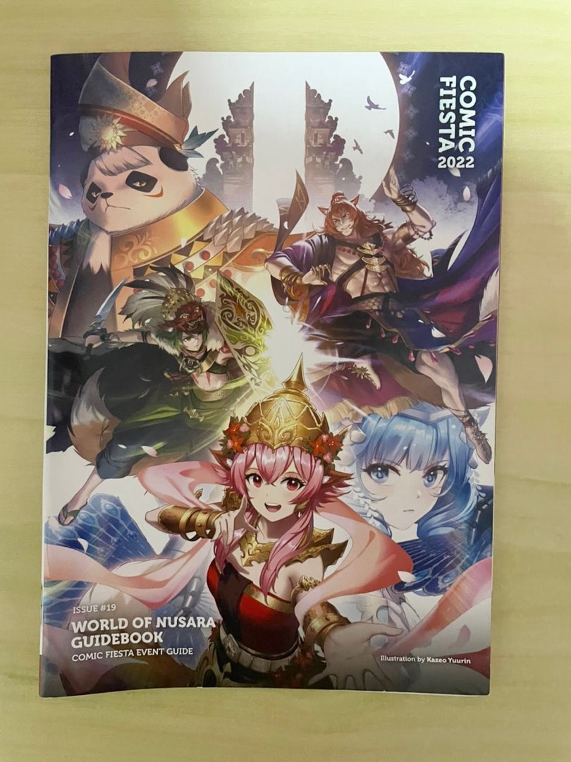 Comic Fiesta 2022 World of Nusara Guidebook, Hobbies & Toys, Books ...