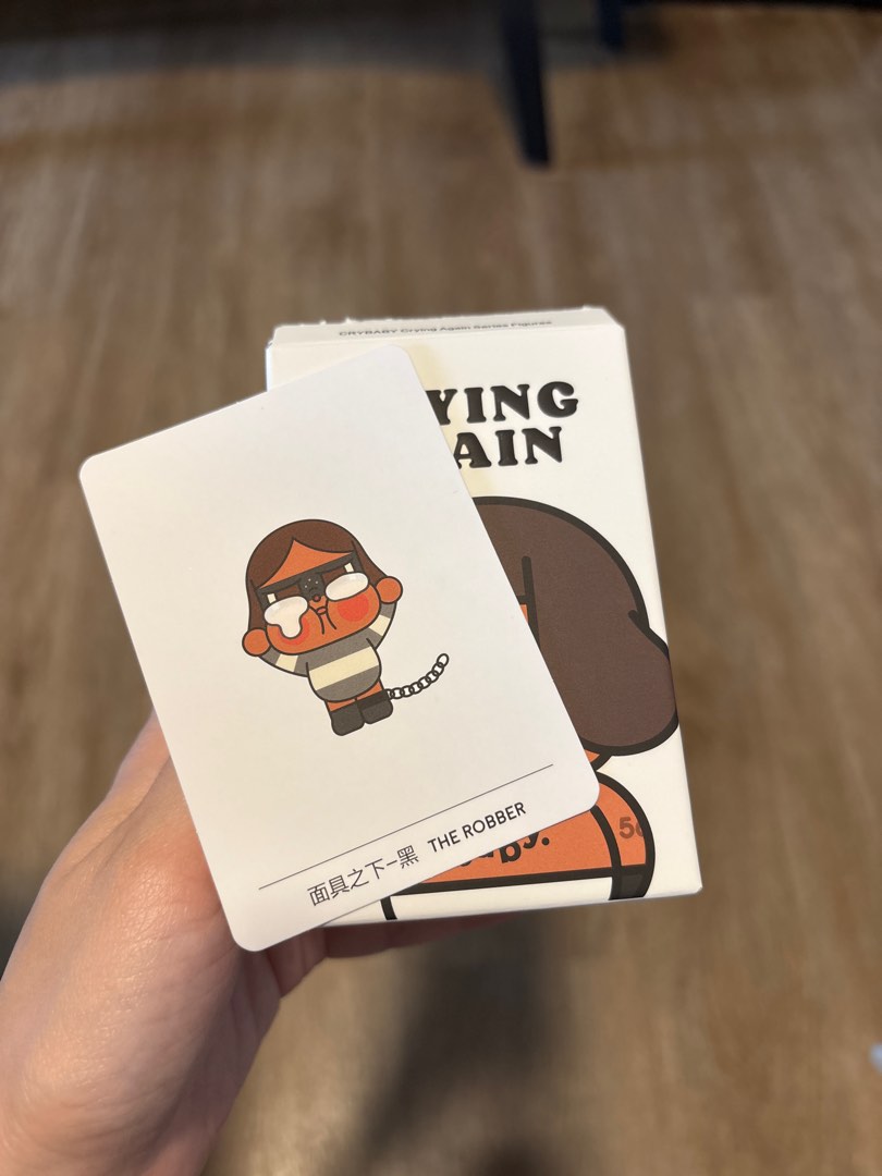 Crybaby Crying again the robber, Hobbies & Toys, Toys & Games on Carousell