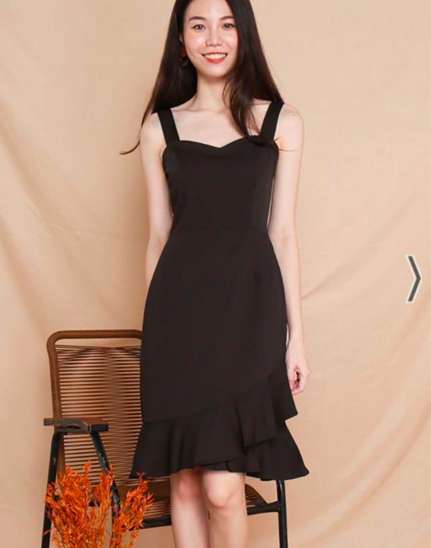 Dear Lyla Rose Mermaid Dress in Black, Women's Fashion, Dresses & Sets, Dresses on Carousell