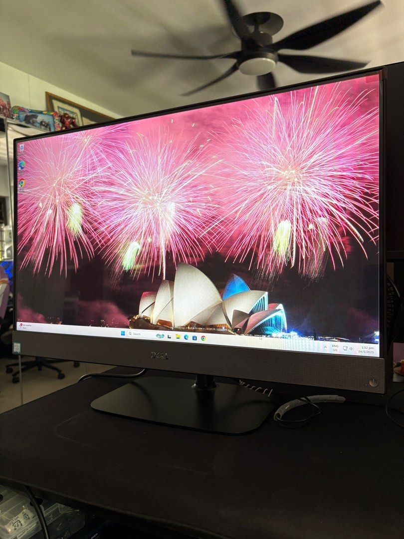 DELL Optiplex 27" inch AiO All-in-One FHD Desktop Computer PC Processor ...