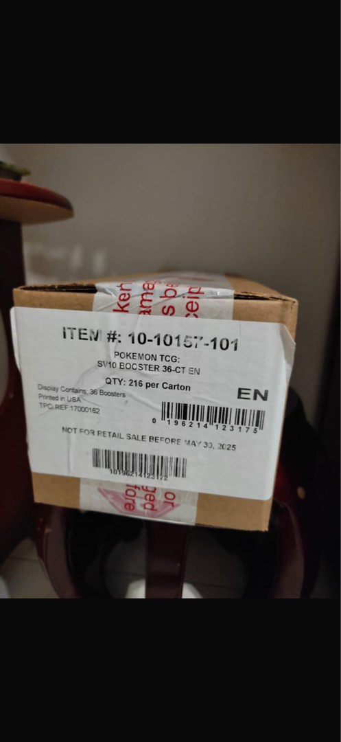 Destined Rivals Booster Box Case, Hobbies & Toys, Toys & Games on Carousell