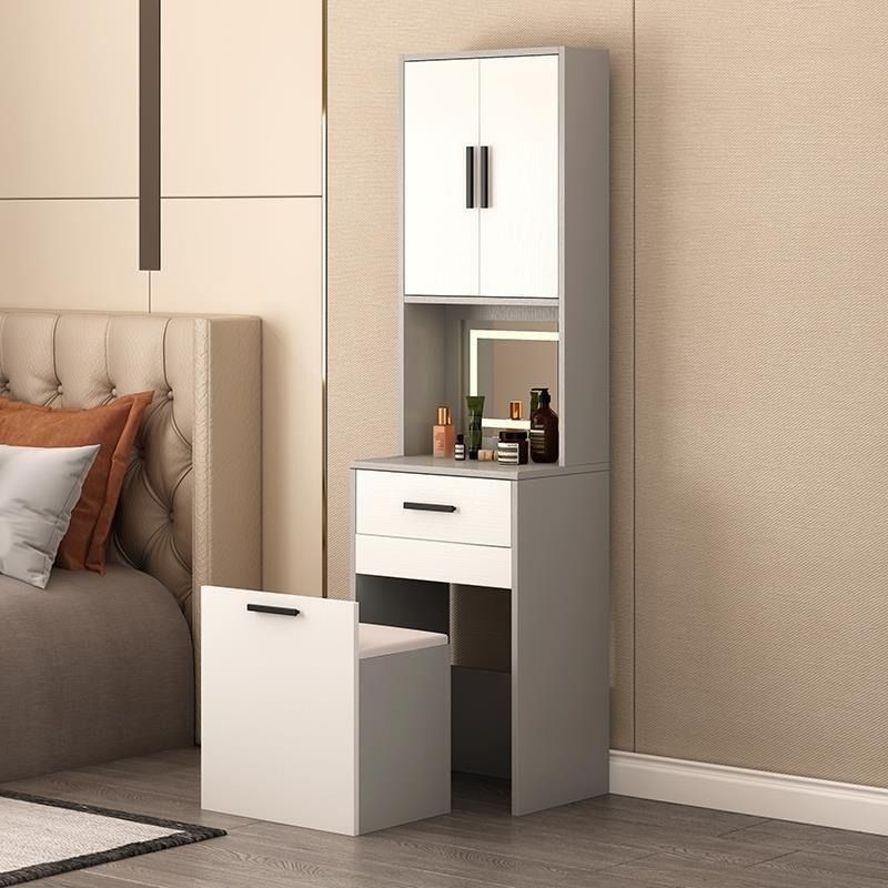 Dressing table tall mirror cabinet bookcase desk storage cabinet ...