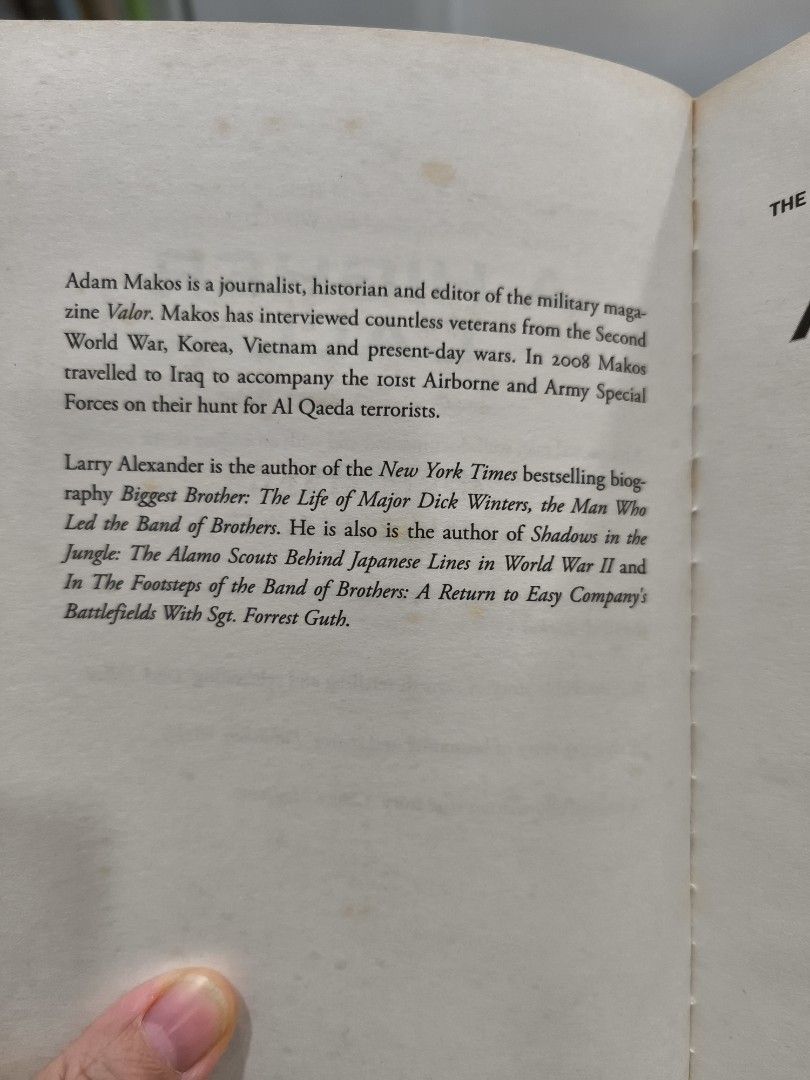 (EL) A Higher Call by Adam Makos RM30+RM10 for post (WM), Hobbies ...