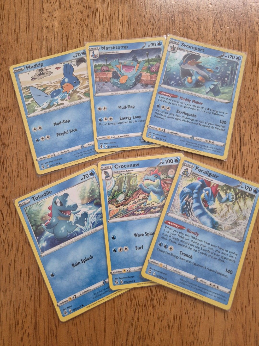 [ENG] Pokemon Water Starter Evo Line WTS, Hobbies & Toys, Toys & Games ...