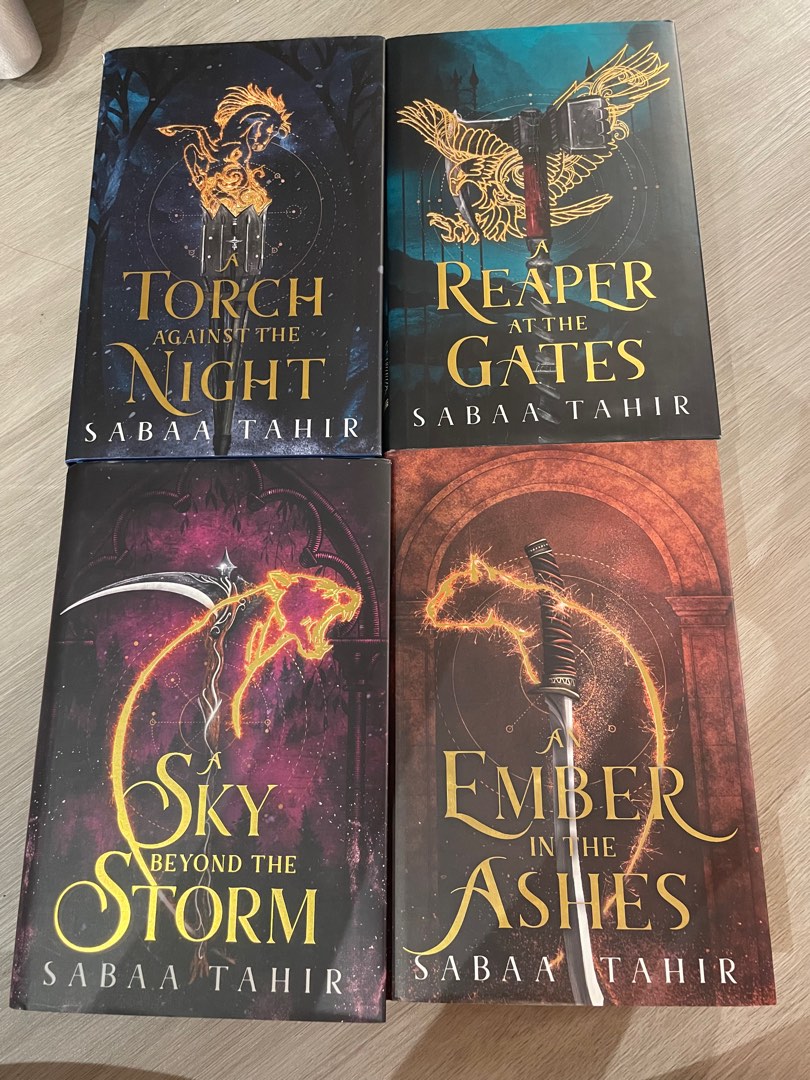 [Fairyloot Signed] Sabaa Tahir Ember Quartet Series 4 Books Collection Set, Hobbies & Toys ...