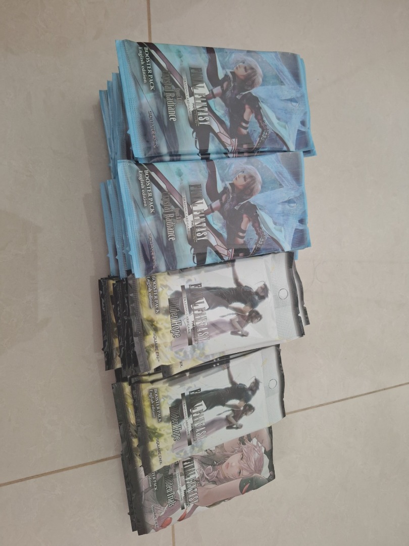 Final Fantasy Trading Card Games (FFTCG) Booster Packs, Hobbies & Toys ...