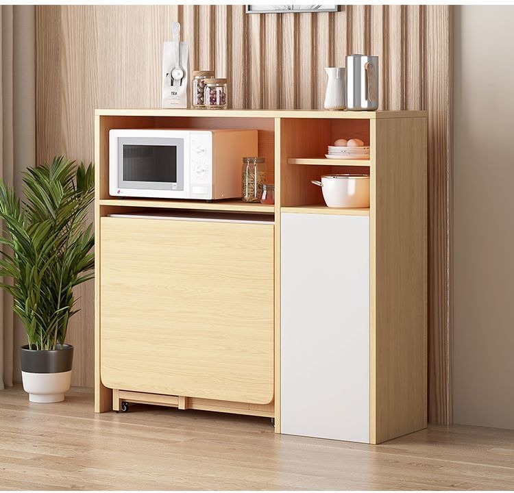 Free Installation Folding Dining Table Butterfly Table Dining Chair ...