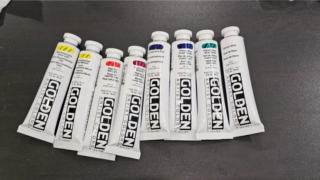 Golden Heavy Duty Acrylic Paint, Hobbies & Toys, Stationery & Craft ...