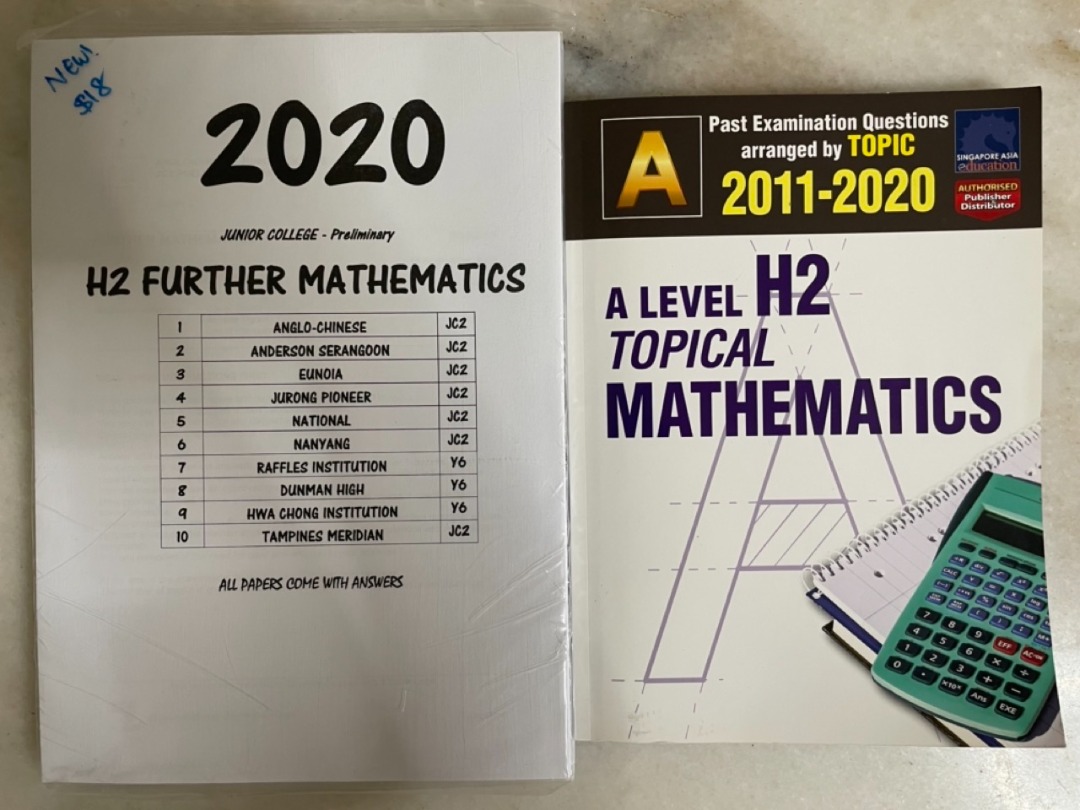 H2 Further Mathematics, Hobbies & Toys, Books & Magazines, Assessment ...