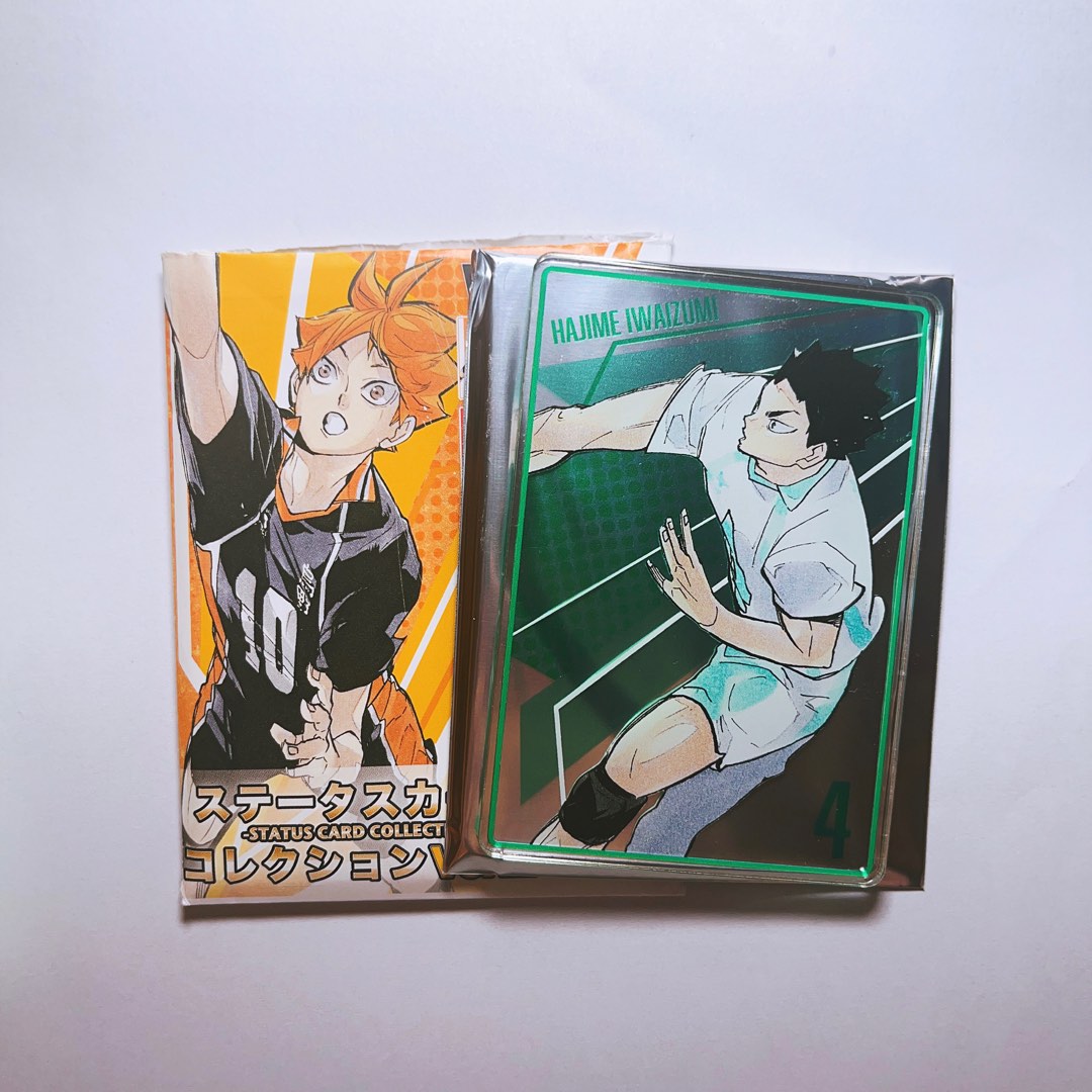 [Trade/Sale] Haikyuu Data Status Acrylic Card Iwaizumi, Hobbies & Toys ...