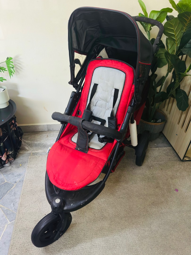 Hauck Tandem Twin stroller, Babies & Kids, Going Out, Strollers on ...