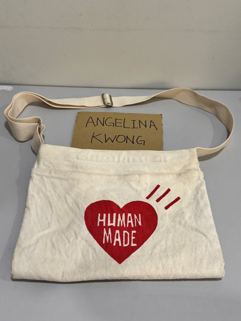 HUMAN MADE 2 WAY SHOULDER BAG, Men's Fashion, Bags, Sling Bags on Carousell