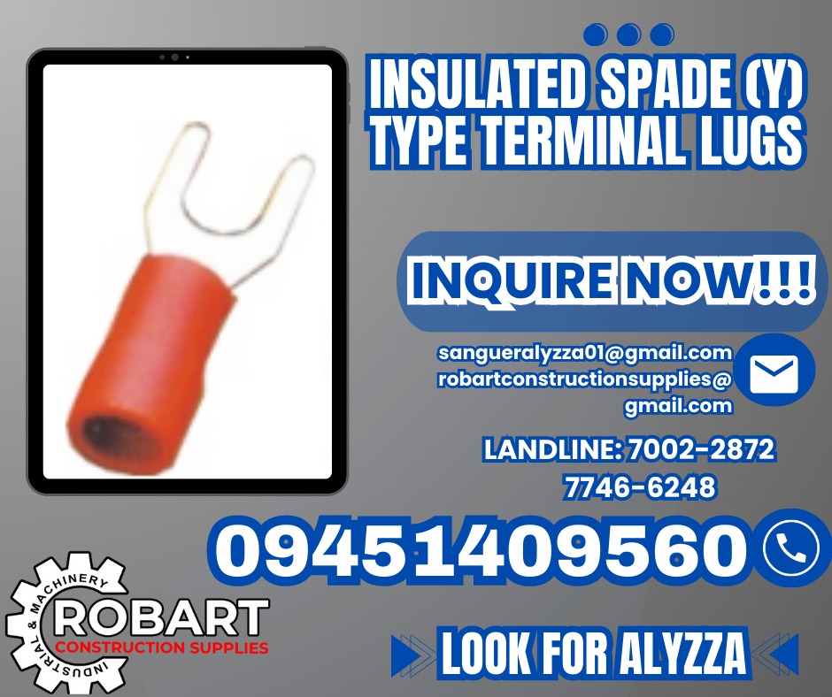 insulated spade y type terrminal lugs, Looking For on Carousell