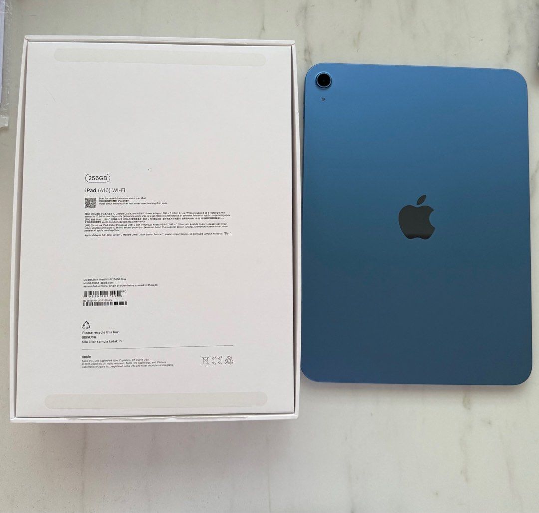 iPad 11" (A16) WiFi (2025) Blue 256GB, Mobile Phones & Gadgets, Tablets ...