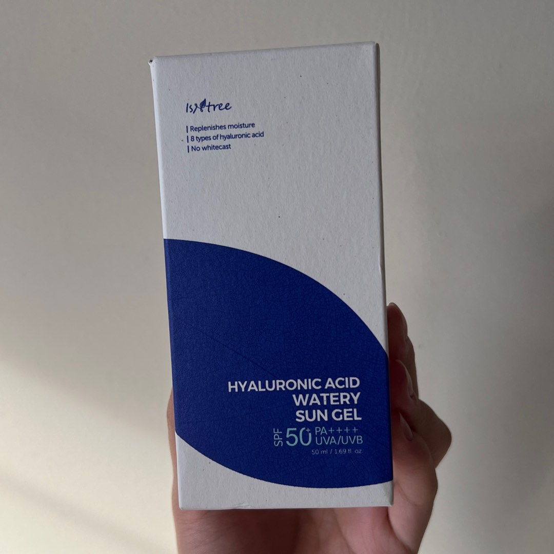 Isntree Hyaluronic Acid Watery Sun Gel SPF50 ++++ Sunscreen, Beauty ...