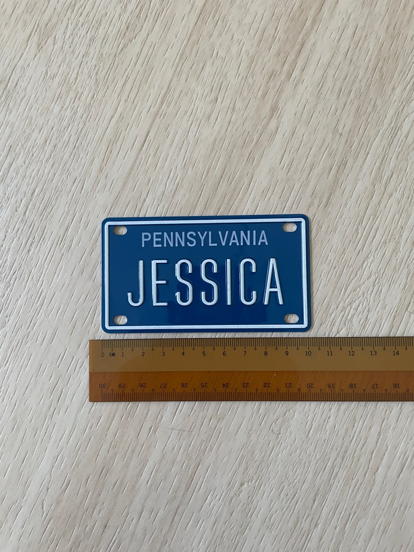 Jessica nameplate, Furniture & Home Living, Home Decor Accessories ...
