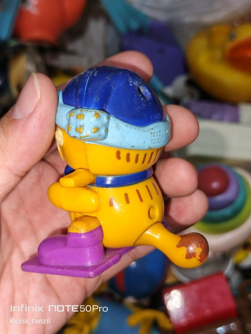JUALAN ACTION FIGURE FIGUR MINUS JUNK GARFIELD ORIGINAL ASLI PAWS BRAND ...