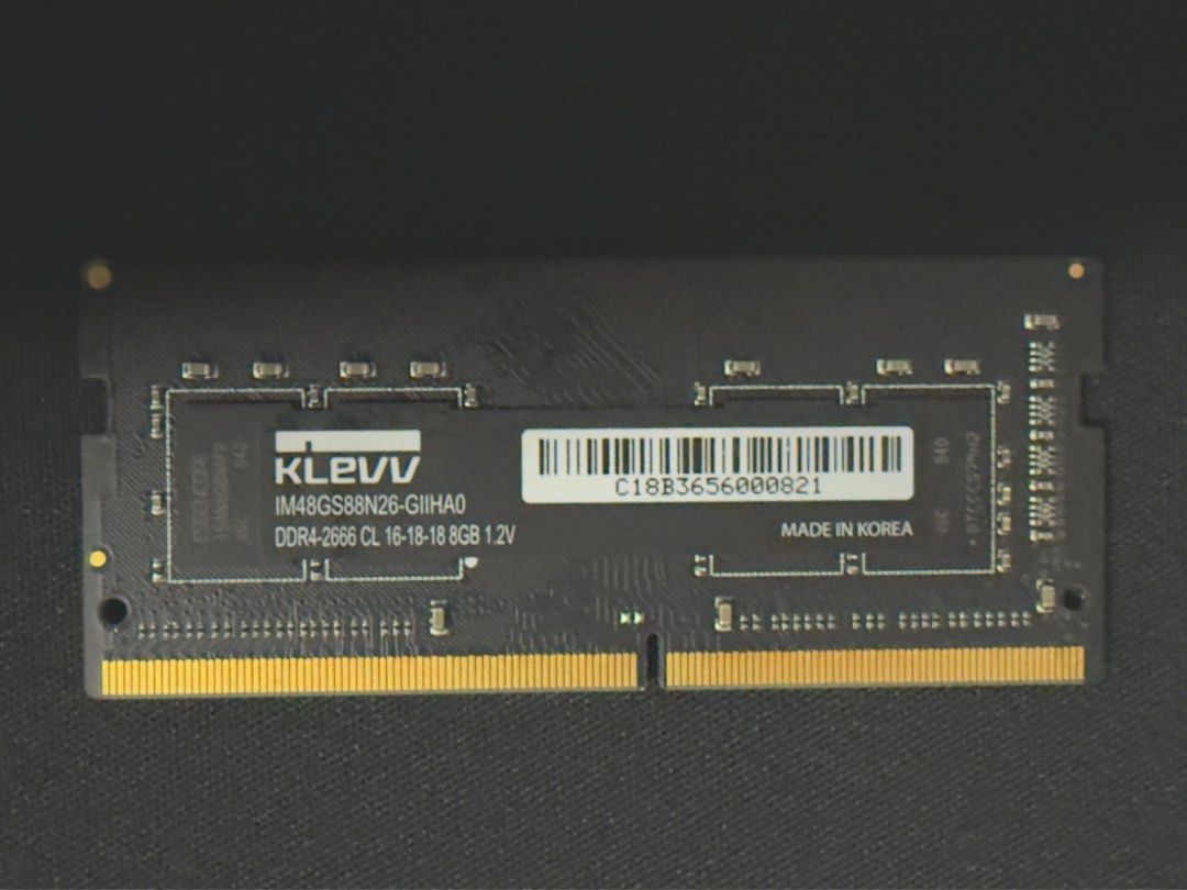 KLEVV Laptop DDR4 3200 (8gb Ram), Computers & Tech, Parts & Accessories ...