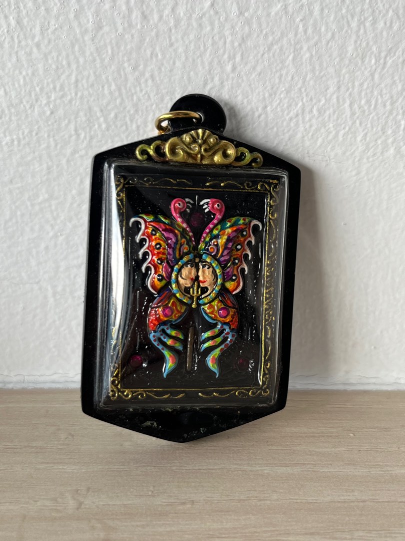 Kruba krissana Chai Tong 2, Dheva Rath with Loop Om, Hobbies & Toys, Religious Items on Carousell