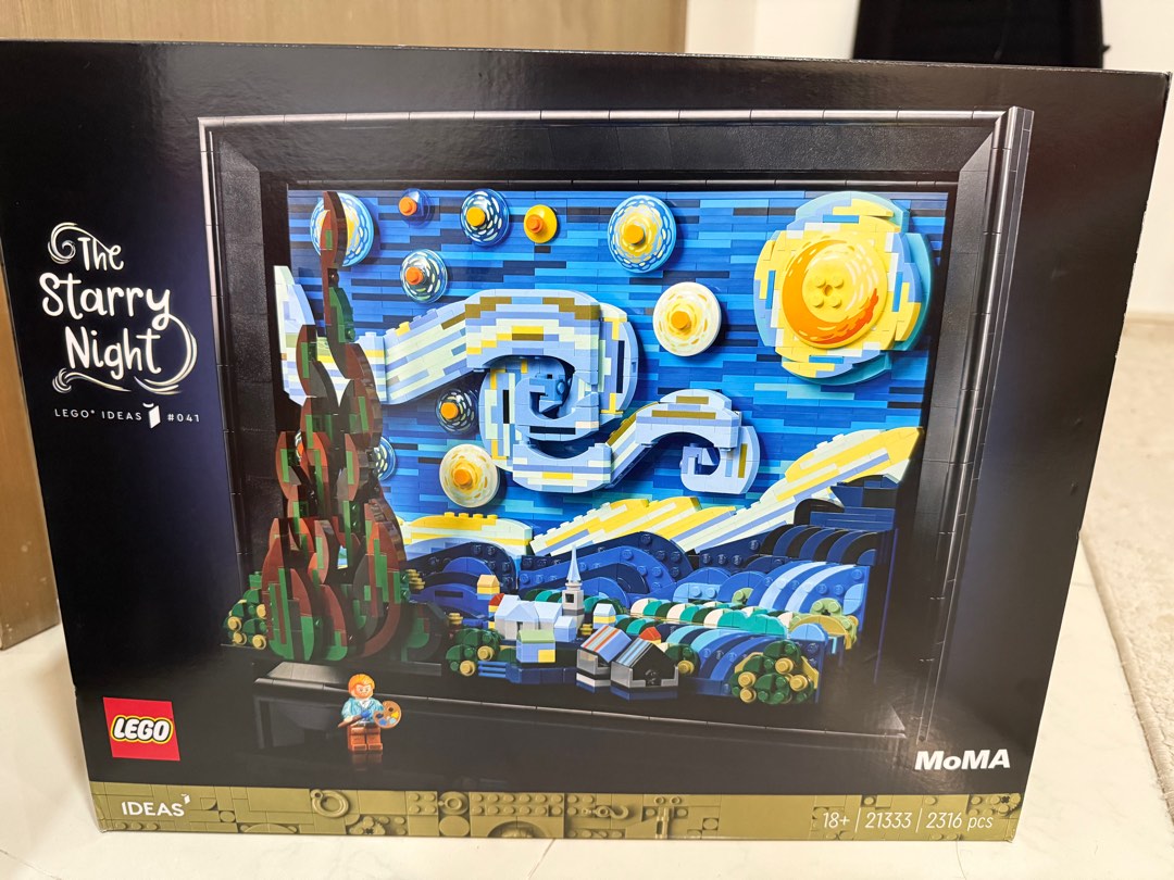 LEGO Ideas The Starry Night 21333 - MoMA Edition, Hobbies & Toys, Toys ...