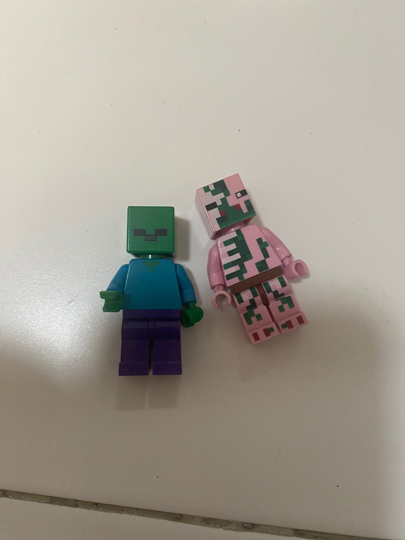 Lego minecraft figures, Hobbies & Toys, Toys & Games on Carousell