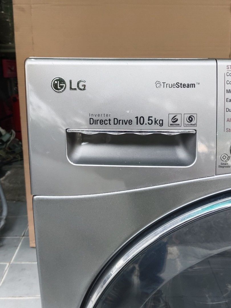 LG DD Inverter 10.5kg Washer Front load Fully Automatic Direct Drive ...