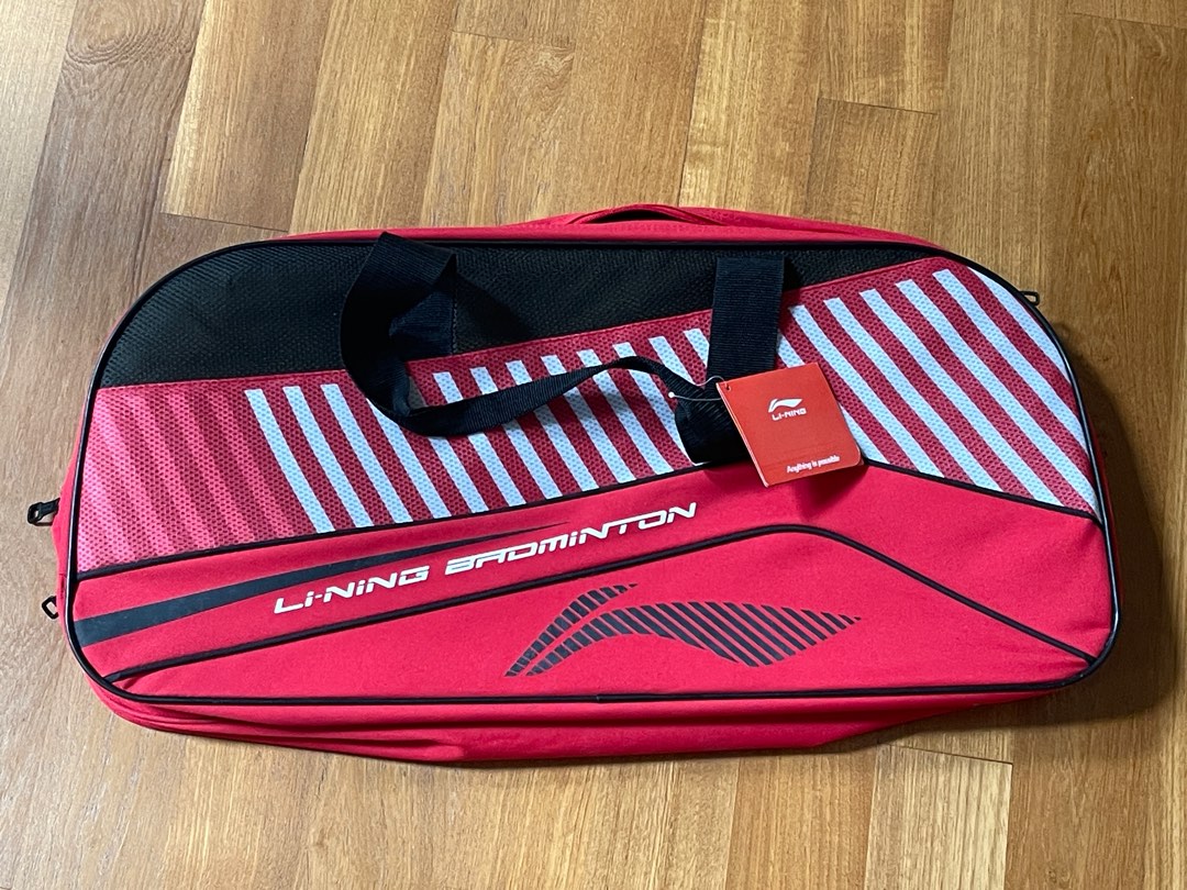 Li Ning racket bag, Sports Equipment, Other Sports Equipment and ...
