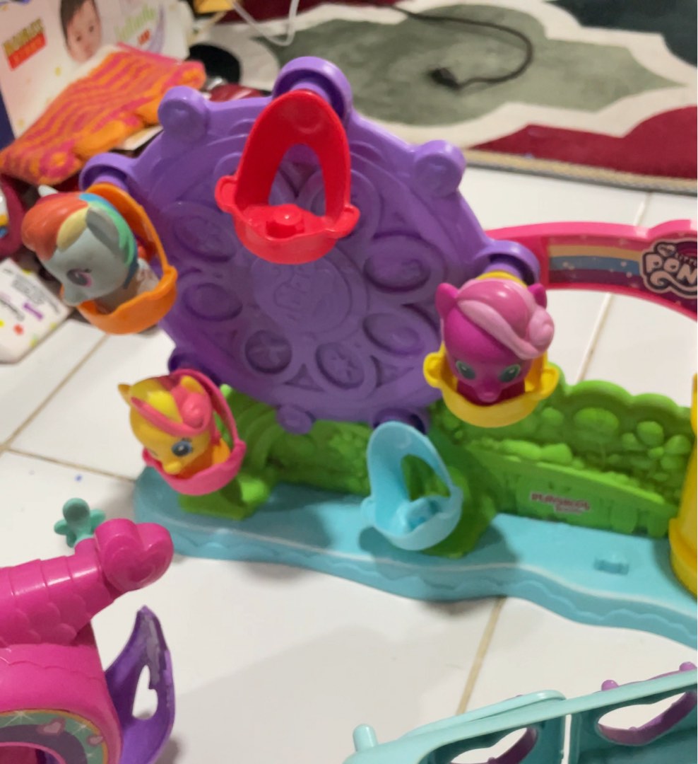 Little Pony Carousel Playskool dan hasbro take All, Toys & Collectibles ...