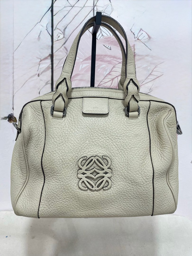 Loewe Boston bag *vintage* authentic, Luxury, Bags & Wallets on Carousell