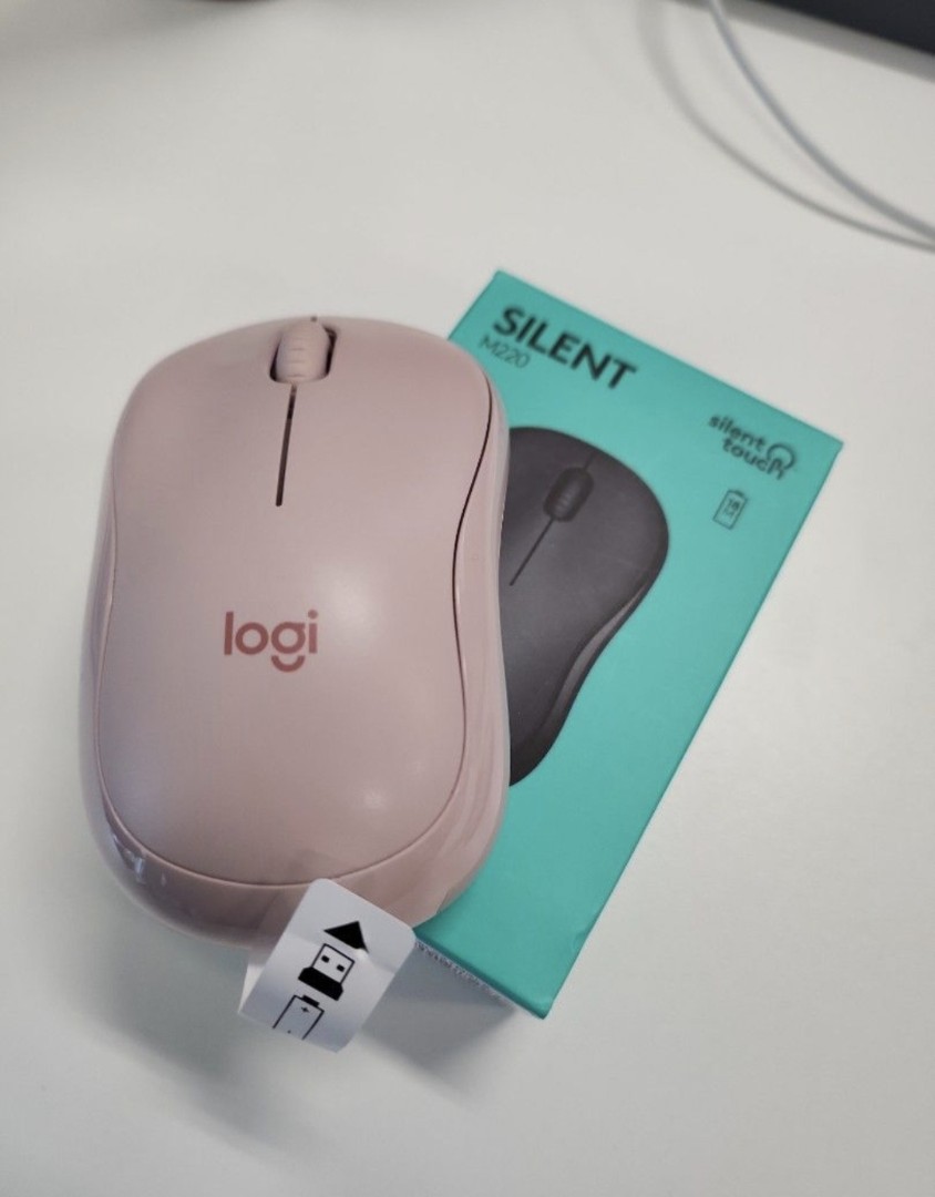Logitech m220 mouse.- pink, Computers & Tech, Parts & Accessories ...