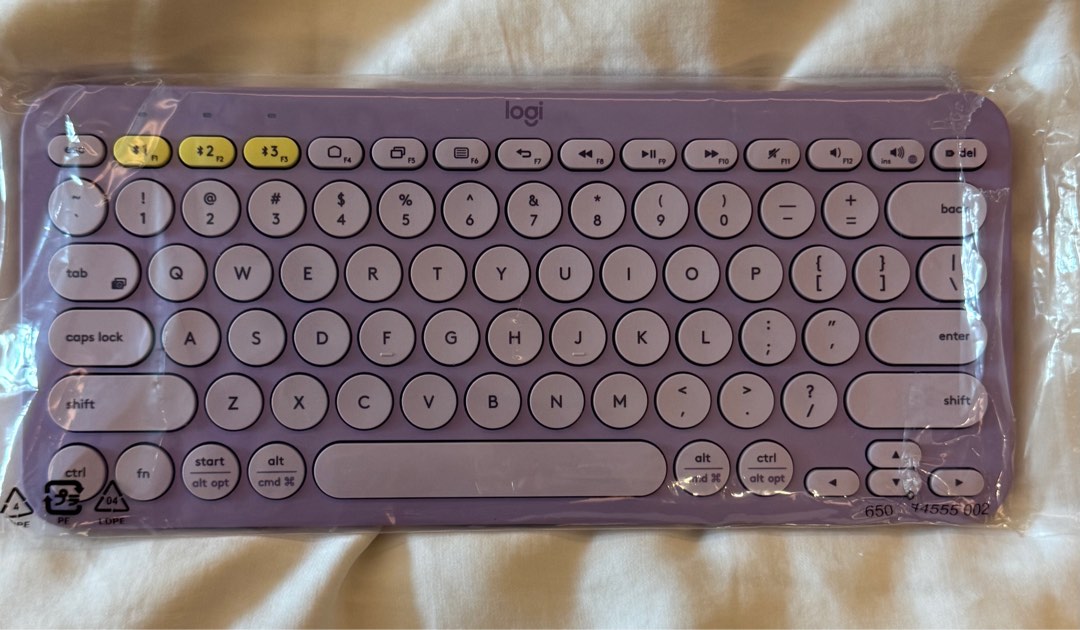 Logitech Pebble Keys 2 K380S, Multi-Device Bluetooth Keyboard, Multi ...