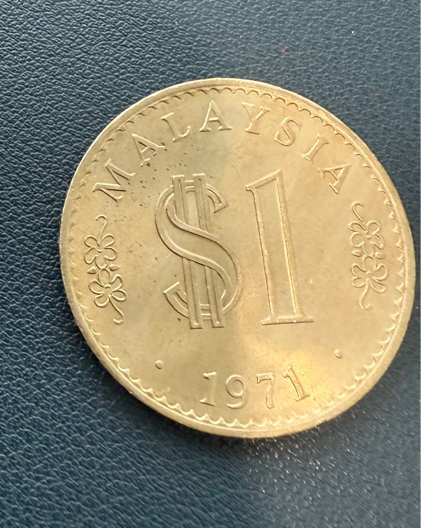 Malaysia RM1 1971 Old Vintage Coin, Hobbies & Toys, Collectibles ...