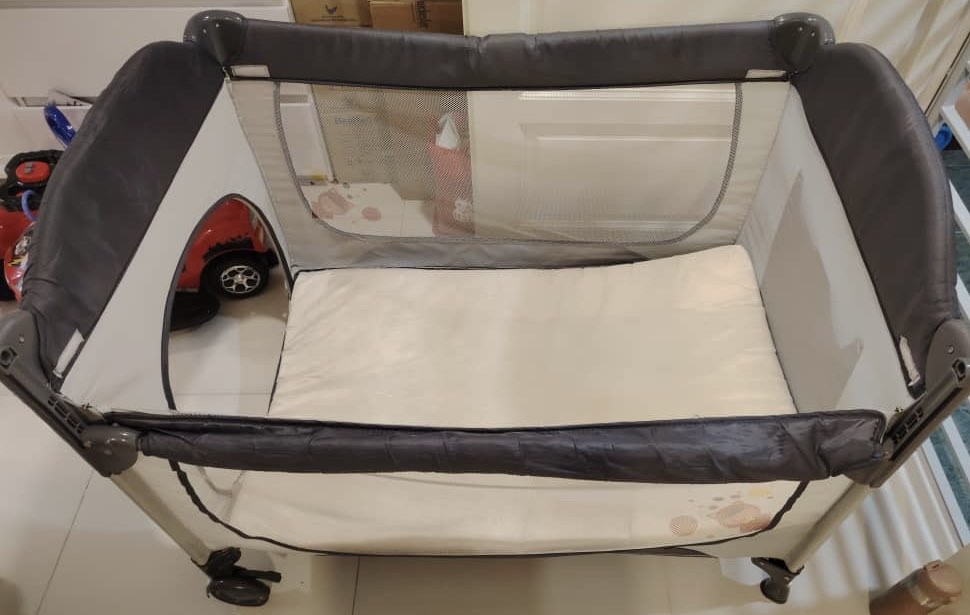 Mamakiddie baby cot/playpen, Babies & Kids, Baby Nursery & Kids ...