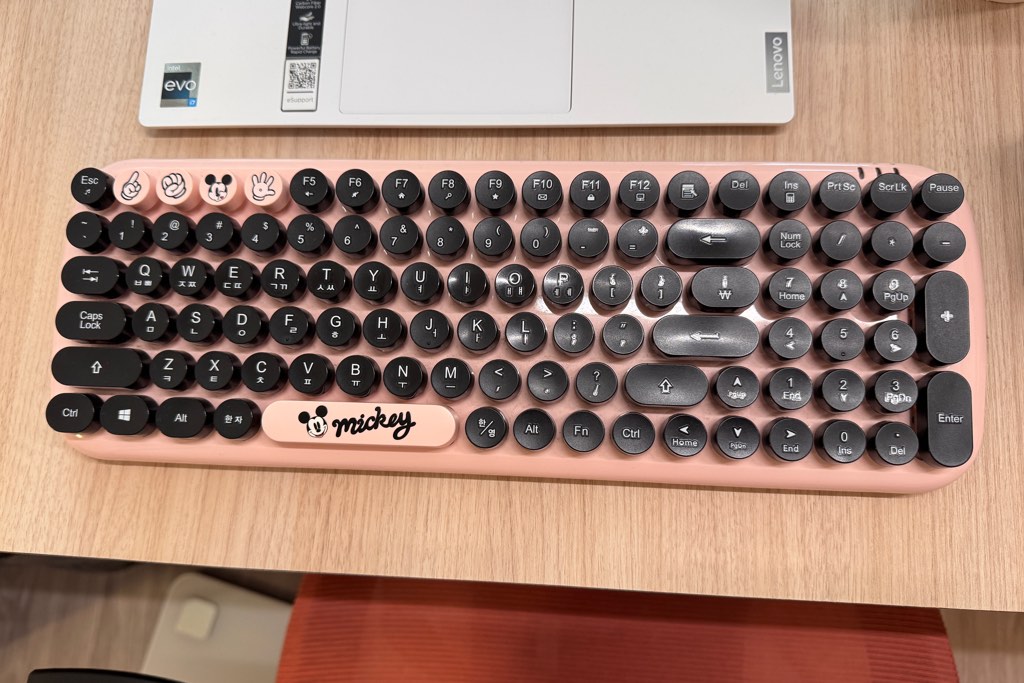 Mickey Keyboard, Computers & Tech, Parts & Accessories, Computer Keyboard on Carousell