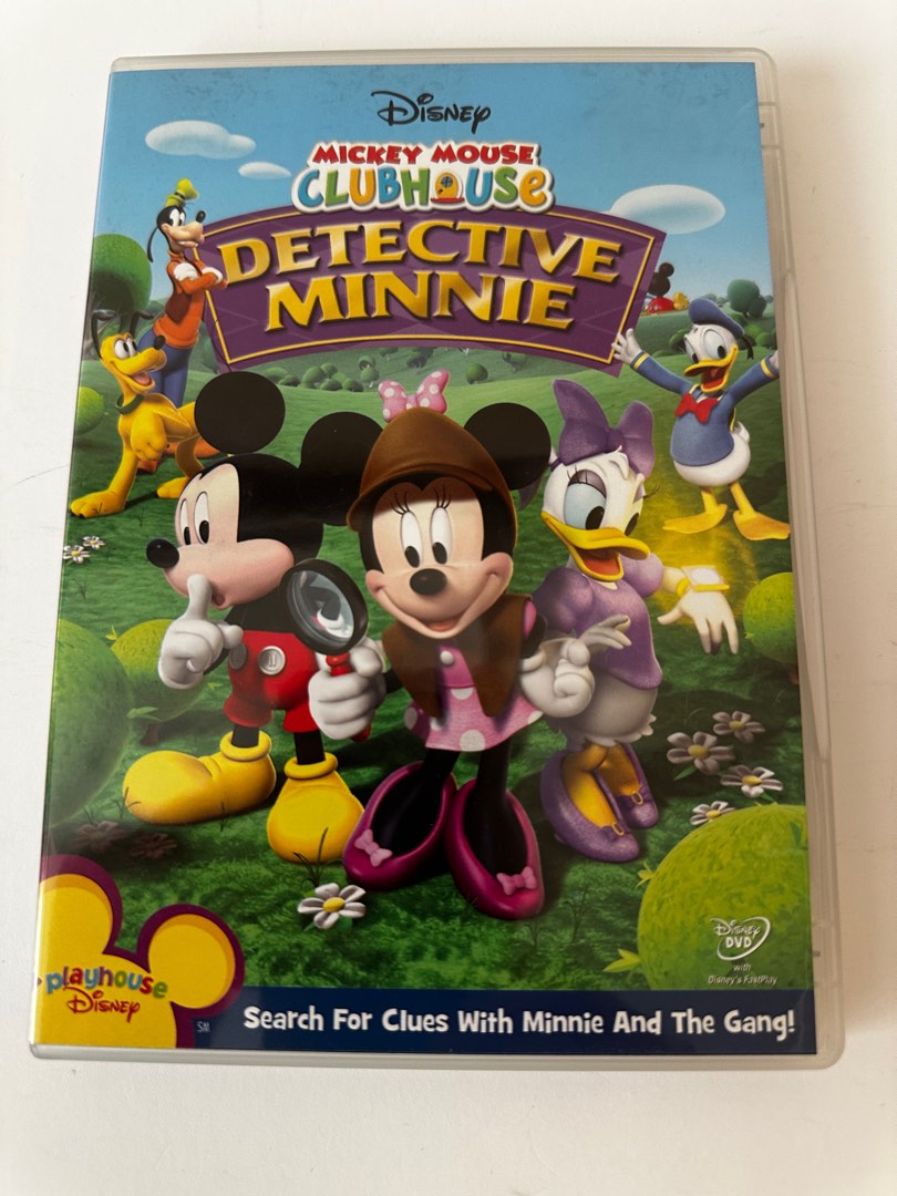 Mickey Mouse clubhouse- detective Minnie, Hobbies & Toys, Music & Media ...
