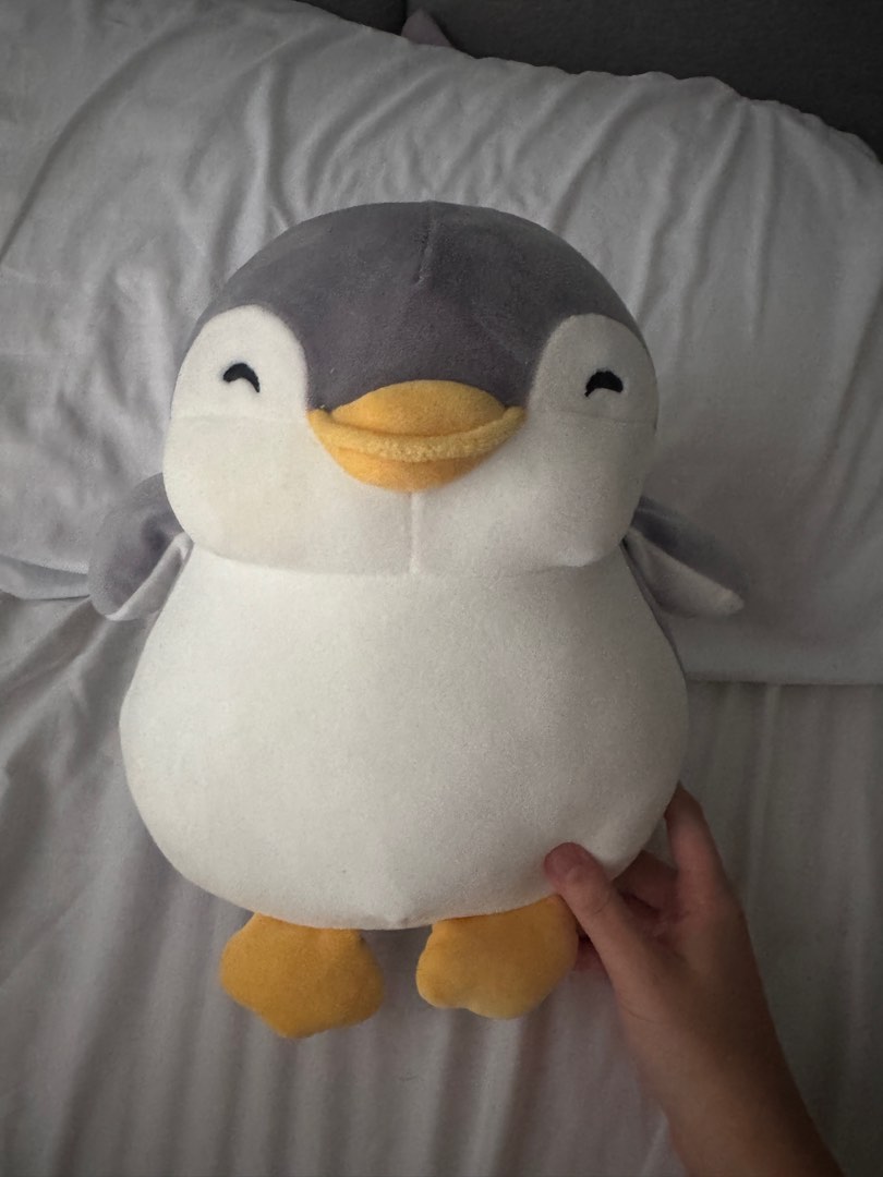Miniso Penguin soft toy on Carousell