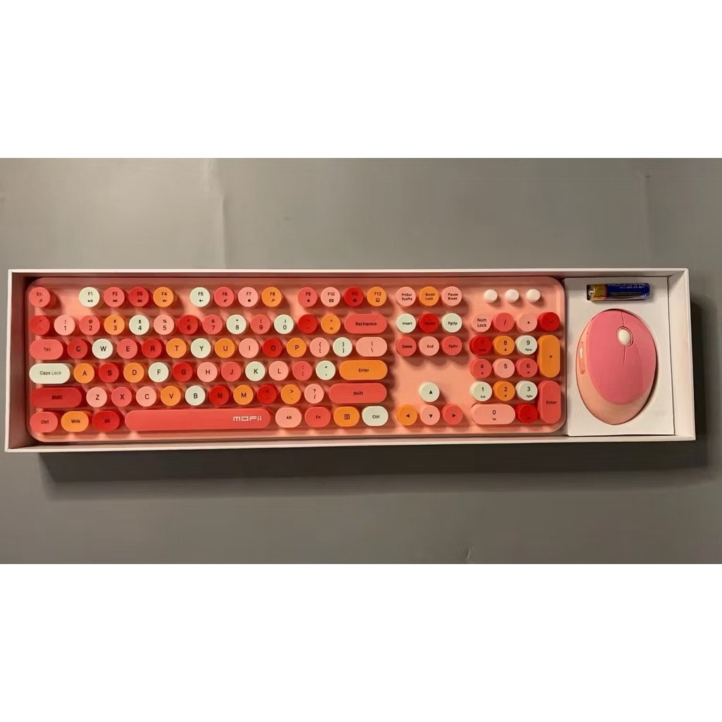 Mofii Pink Bluetooth Keyboard and Mouse, Computers & Tech, Parts ...