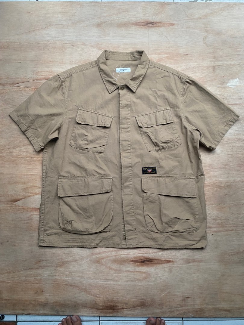Monoflow Multi Pocket Shirt Work Shirt Khakis / Kemeja Military ...