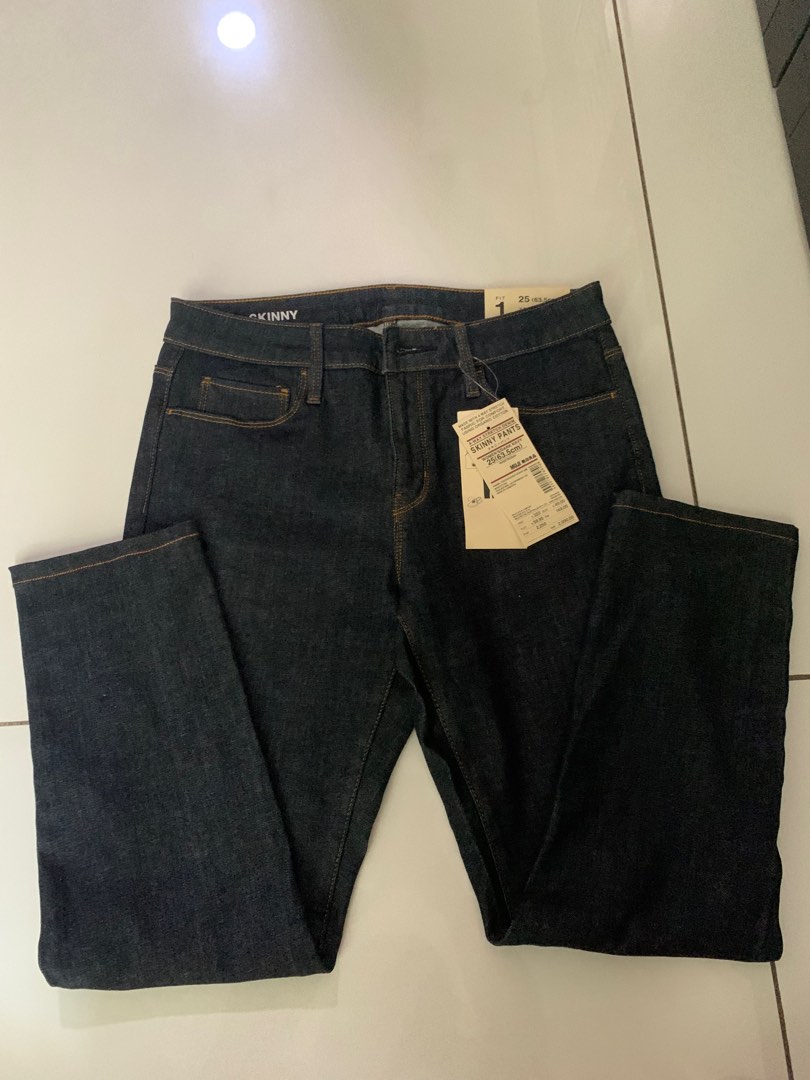 Muji Skinny Jeans, Women's Fashion, Bottoms, Jeans & Leggings on Carousell