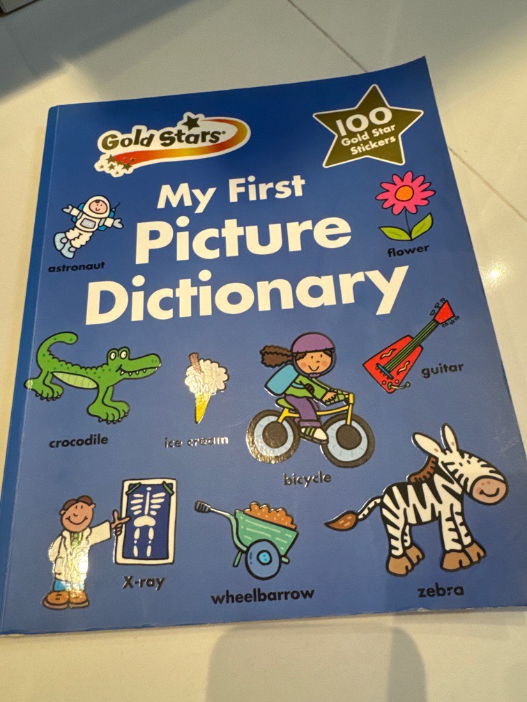 My first picture dictionary, Hobbies & Toys, Books & Magazines ...