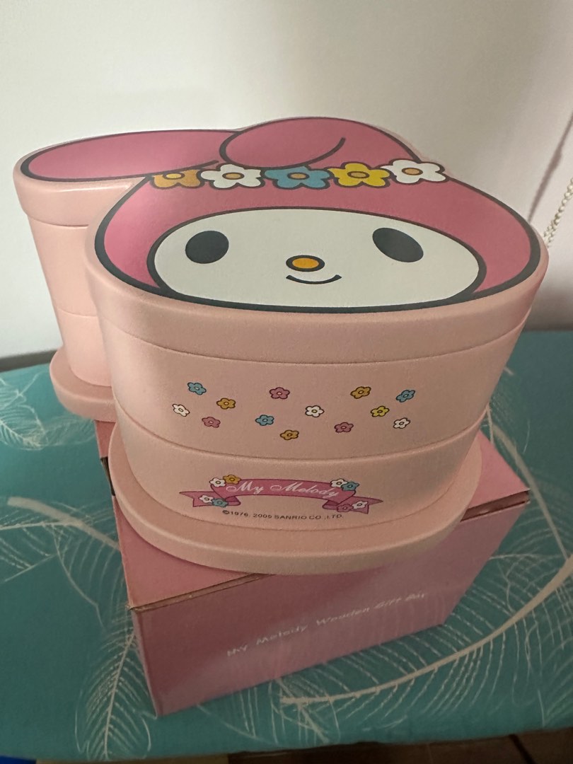 My melody wooden gift box, Hobbies & Toys, Memorabilia & Collectibles ...