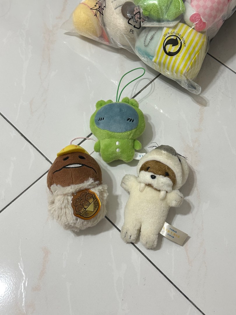 Nameko Chiikawa Otter Keychain Small Plush, Hobbies & Toys, Toys ...