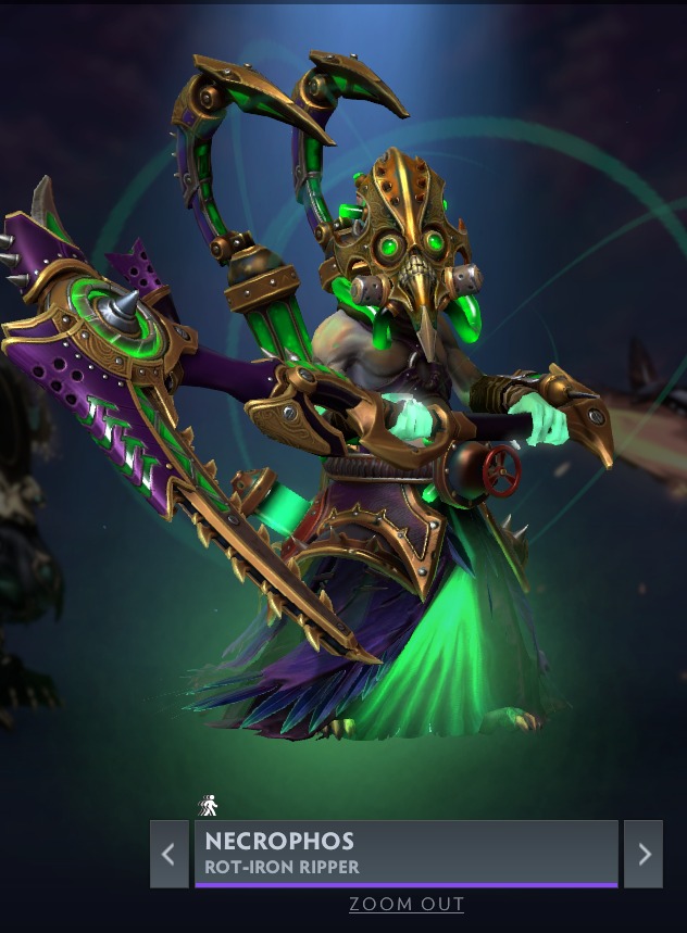 Necrophos Set - Rot-Iron Ripper Necro Dota 2 Spring 2025 Heroes' Hoard ...