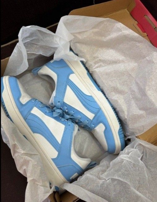ORIGINAL PUMA Rebound Lay Up Lo SL Men's Shoes (White-Blue), Men's ...