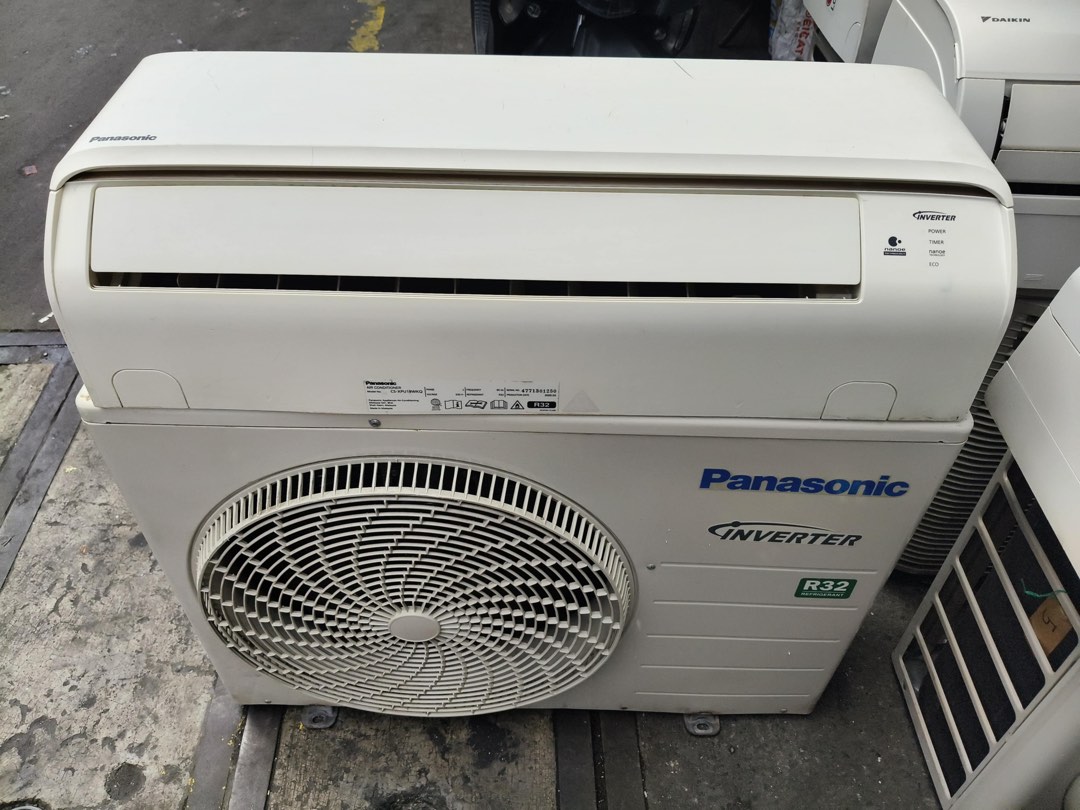 Panasonic 2HP Inverter Split type aircon, TV & Home Appliances, Air ...