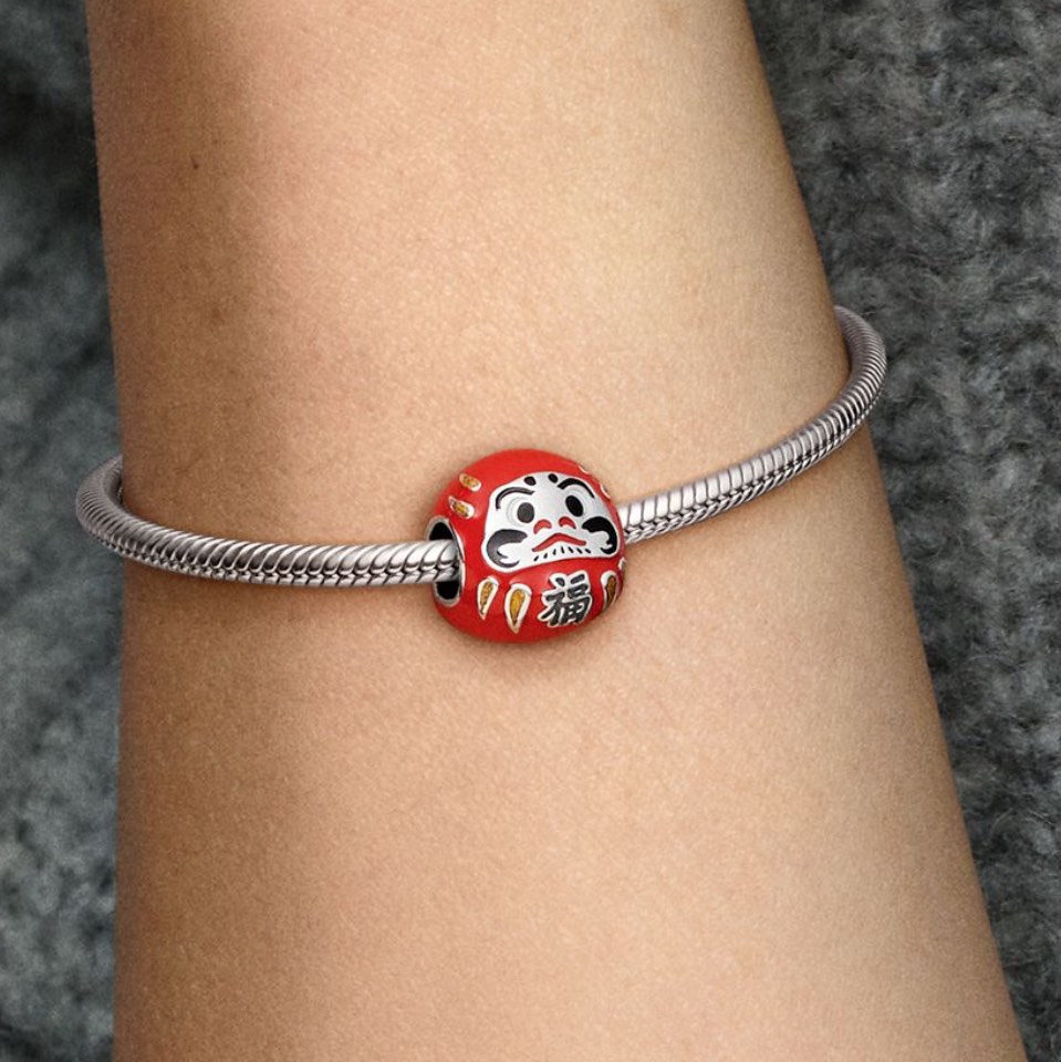 pandora daruma charm, Women's Fashion, Jewelry & Organisers, Charms on ...