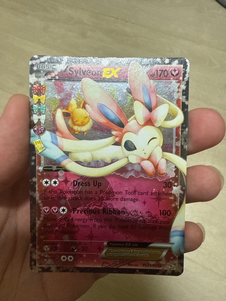 Pokemon Generations Sylveon EX RC21, Hobbies & Toys, Toys & Games on ...